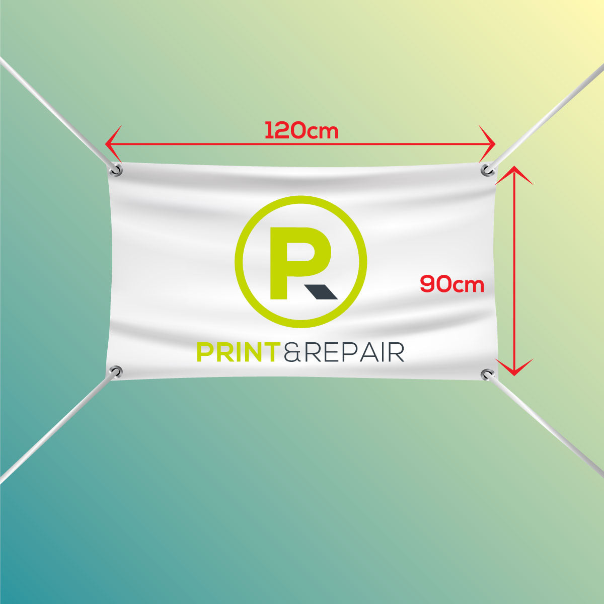 Banner with Eyelets - 120cm by 90cm – Koprint.sg